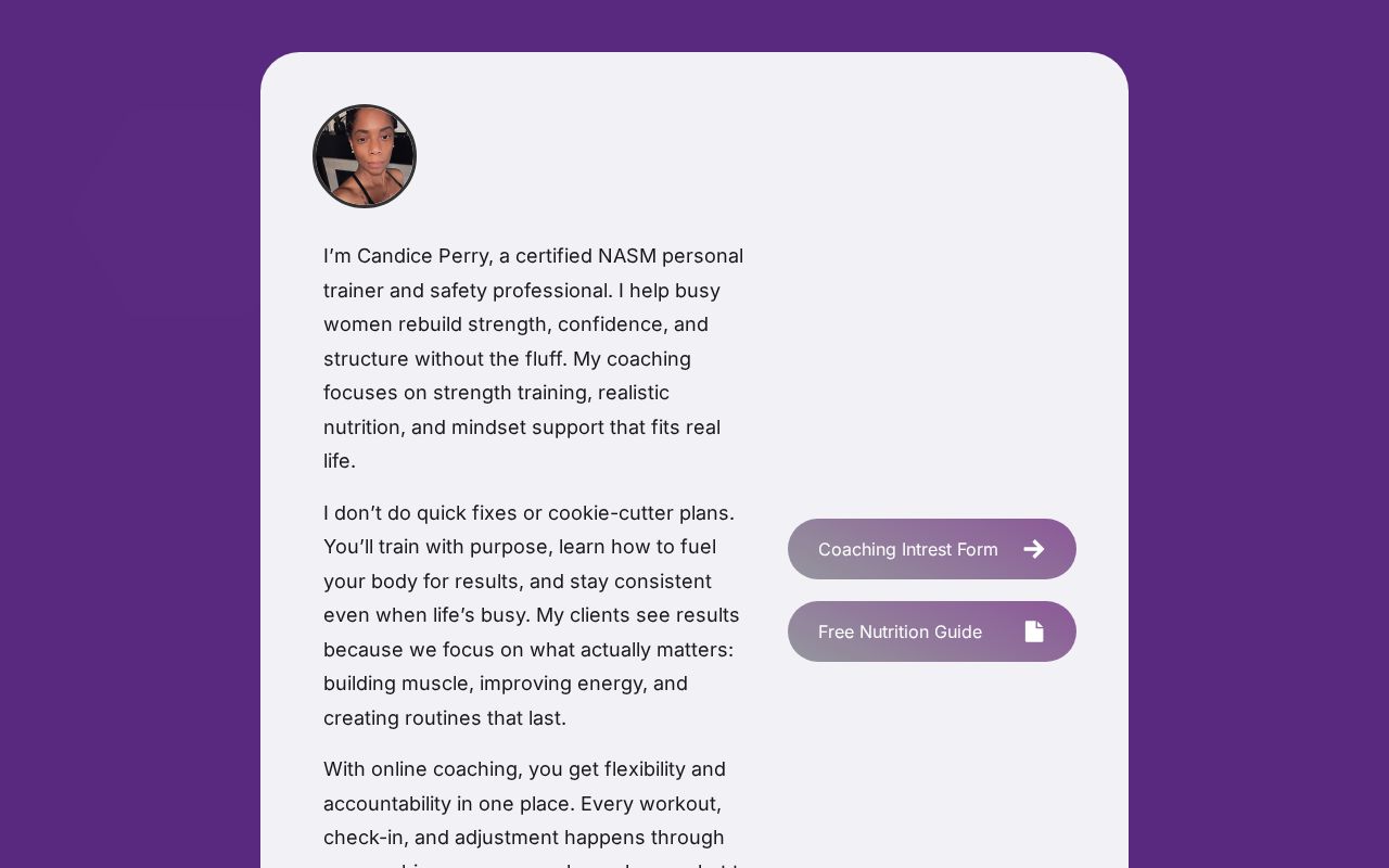 CP Fitness & Coaching